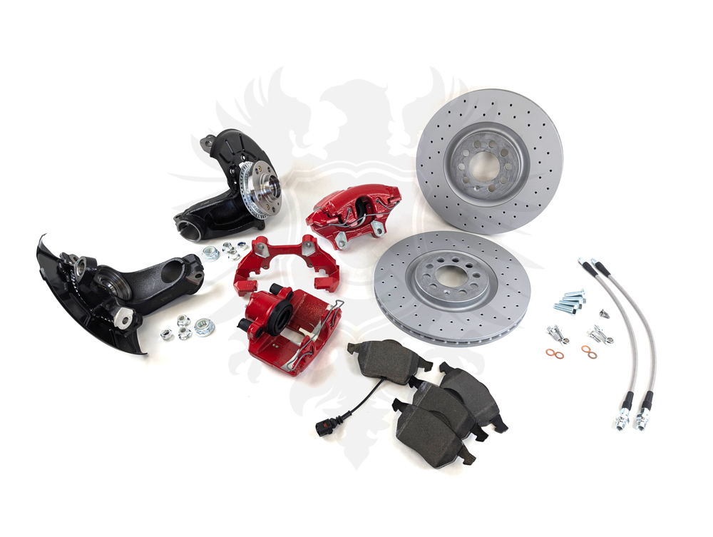 Eurospec Brake Upgrade Kit, Mk4 20th Anniversary 280mm to 312mm Front ...
