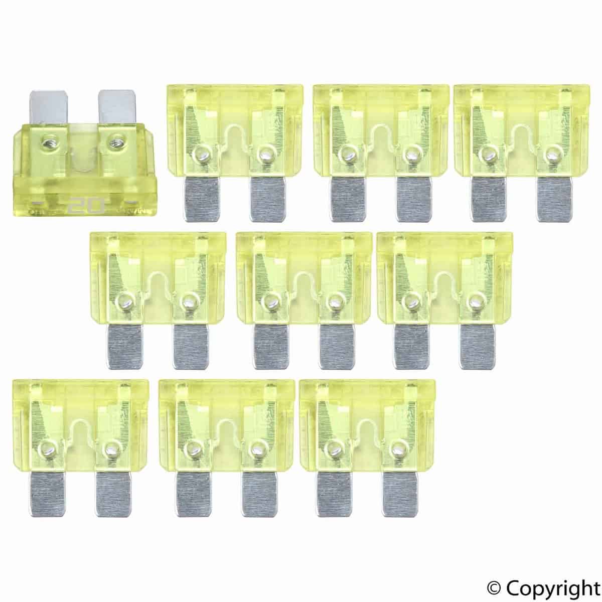 Fuse, ATC 20 Amp – Cascade German Parts