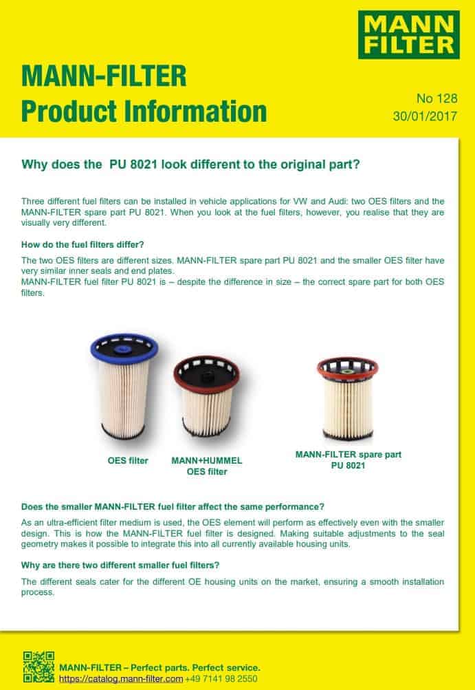 Fuel Filter Vw Golf Mk7 at Timothy Orear blog