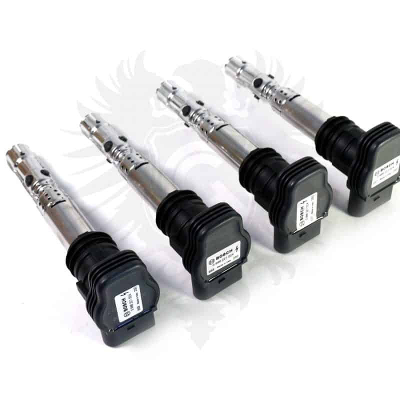 Ignition Coil Set of 4, 1.8T Bosch – Cascade German Parts
