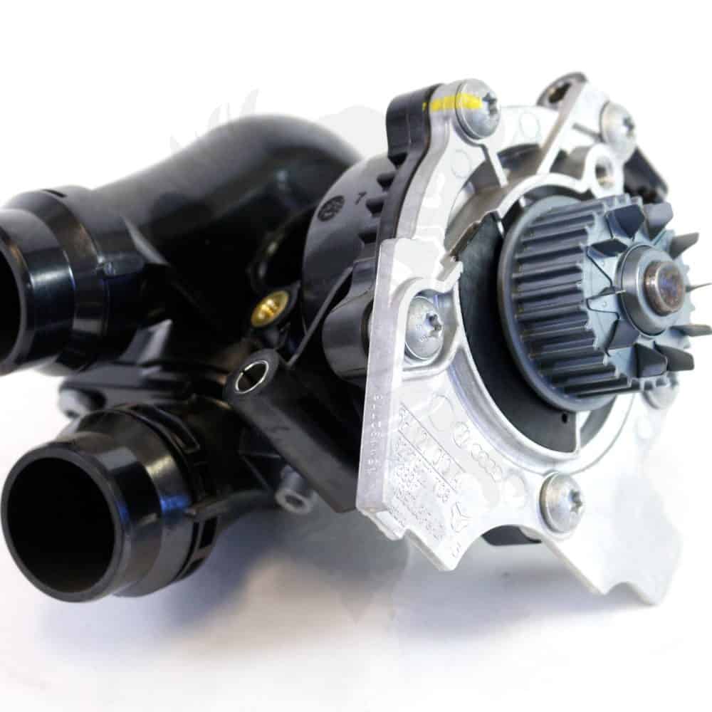 Water Pump With Housing, 2.0T TSI (Genuine) – Cascade German Parts