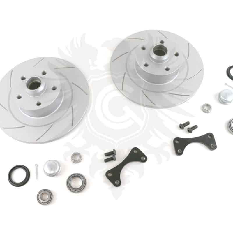 Brake Upgrade Kit, Mk3 B3/4 Corrado 280mm Rear 5X100 – Cascade German Parts