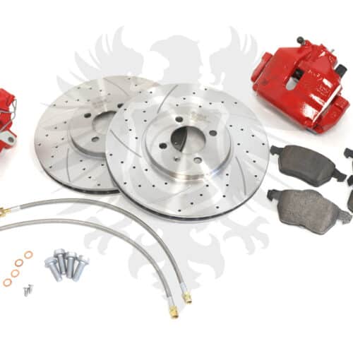 Brake Upgrade Kit, Mk2 Mk3 Corrado 312mm Front 4X100 – Cascade German Parts