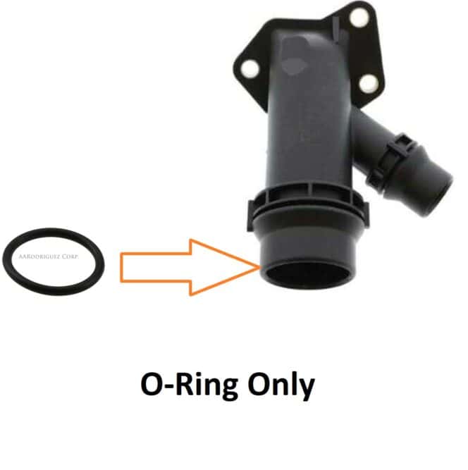 Large Coolant Flange O-ring, M57 – Cascade German Parts