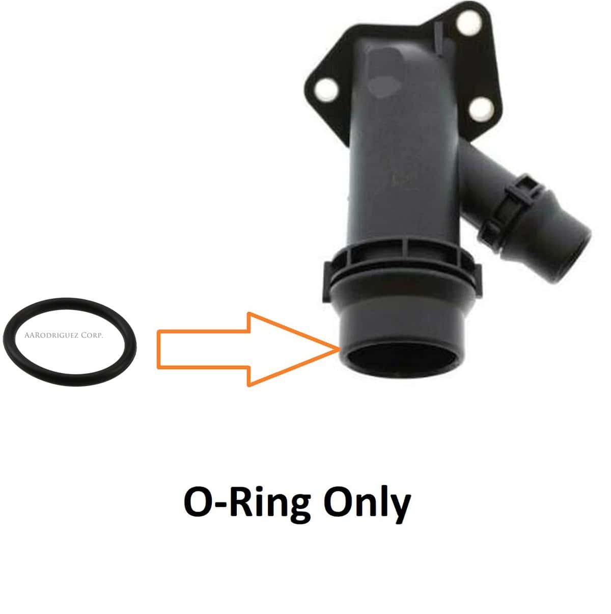 Large Coolant Flange O-ring, M57 – Cascade German Parts