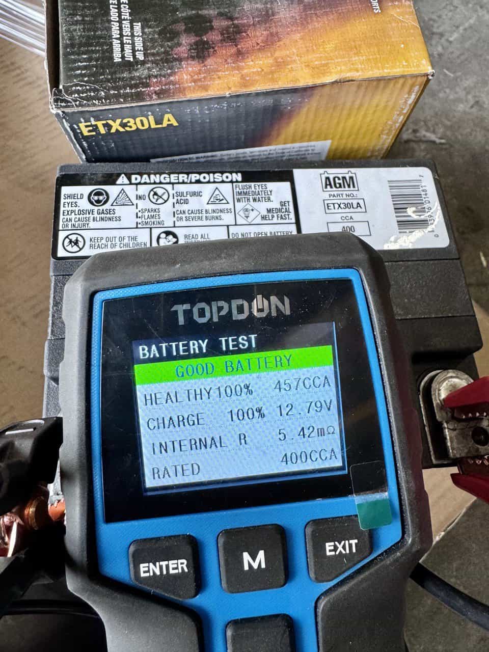 NEW Deka ETX30LA AGM Motorcycle ATV Power Sport Jet Ski Snowmobile ...