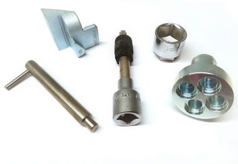 Harmonic Balancer Install Tool Kit, M57 5-Piece – Cascade German Parts