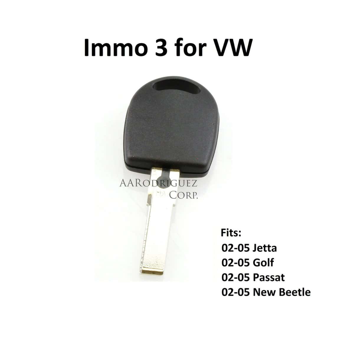 Valet Key, VW (Immo 3) – Cascade German Parts